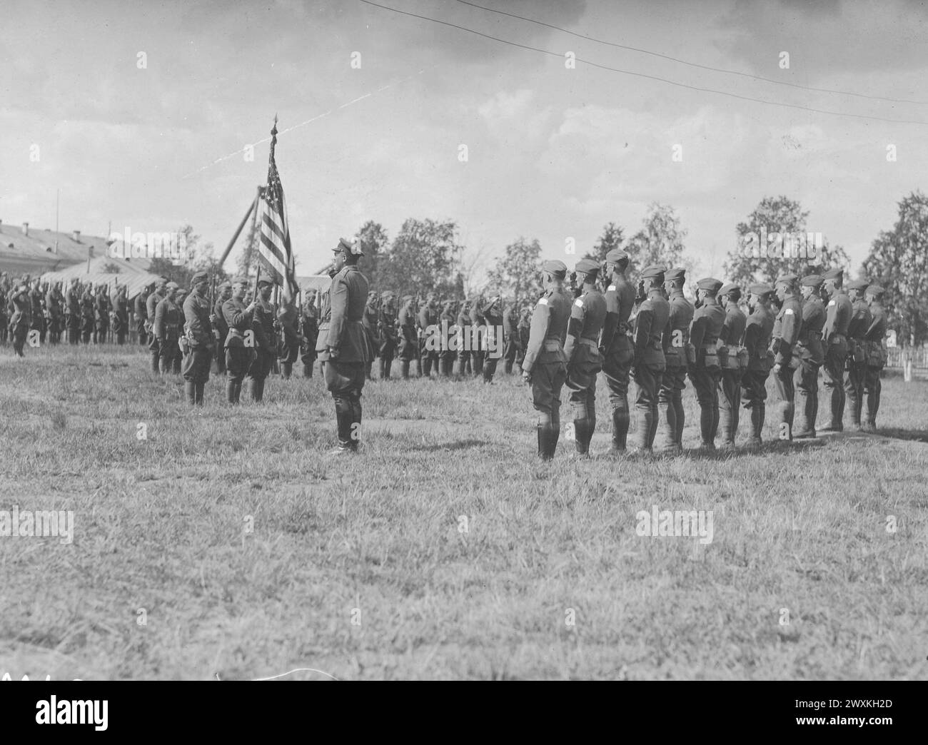 Major General Ironsides, British Commanding General of allied forces ...