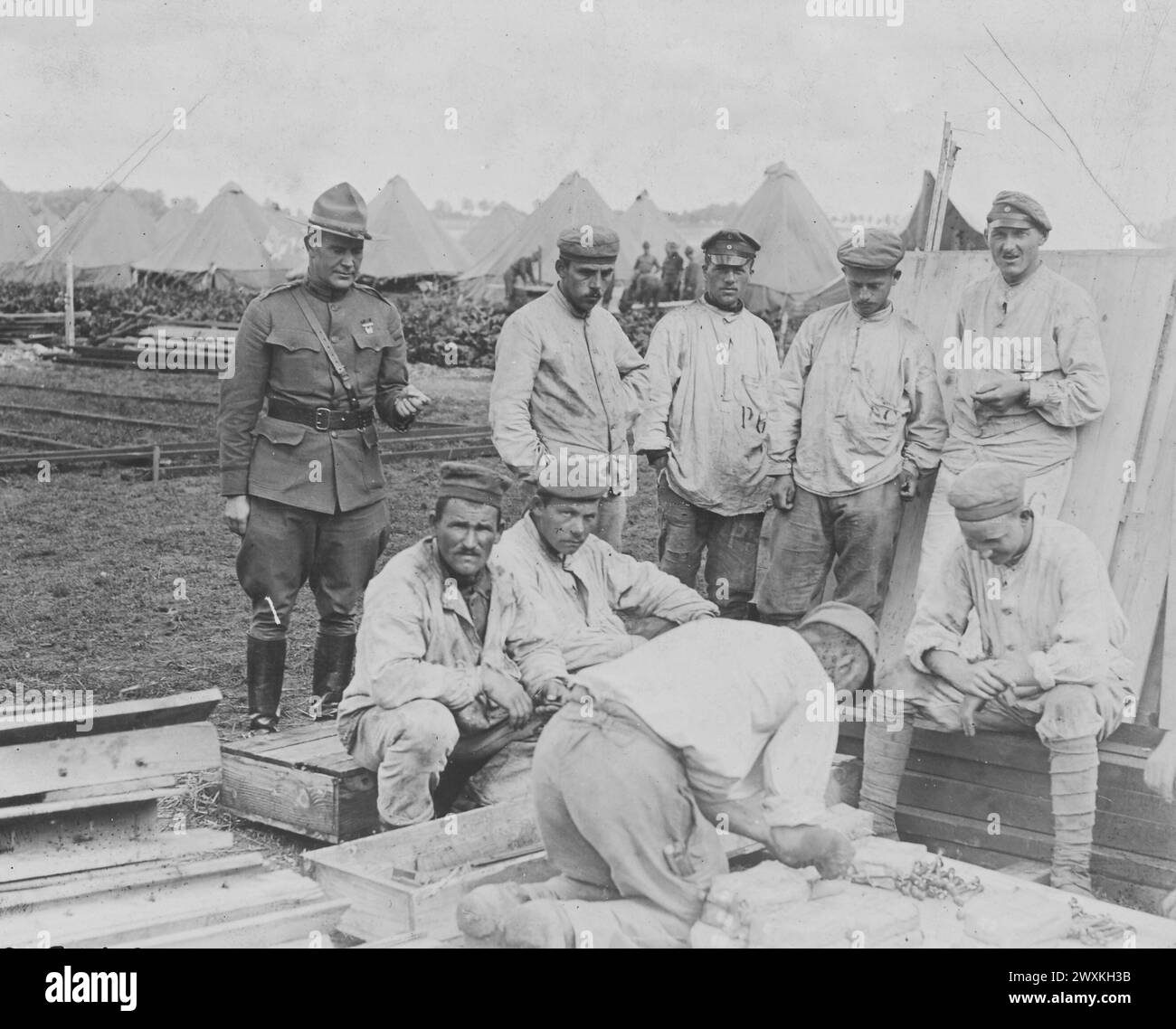 American military prisoners Black and White Stock Photos & Images - Alamy