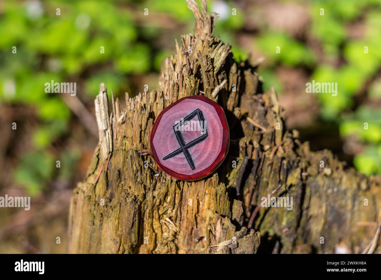 Elder futhark runes black hi-res stock photography and images - Alamy