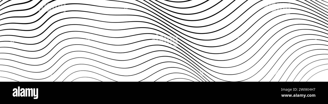 Abstract geometric background with monochrome water surface texture ...