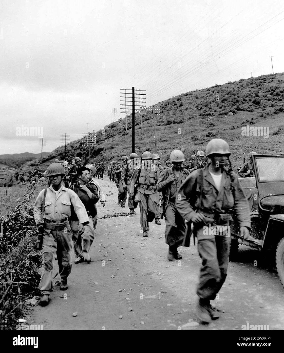 Korean War Photos: 21st Infantry Regiment in the Kum River Area ca ...
