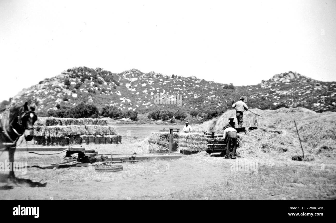 Barona Band of Mission Indians: Photograph of the Baling Outfit of Bob ...