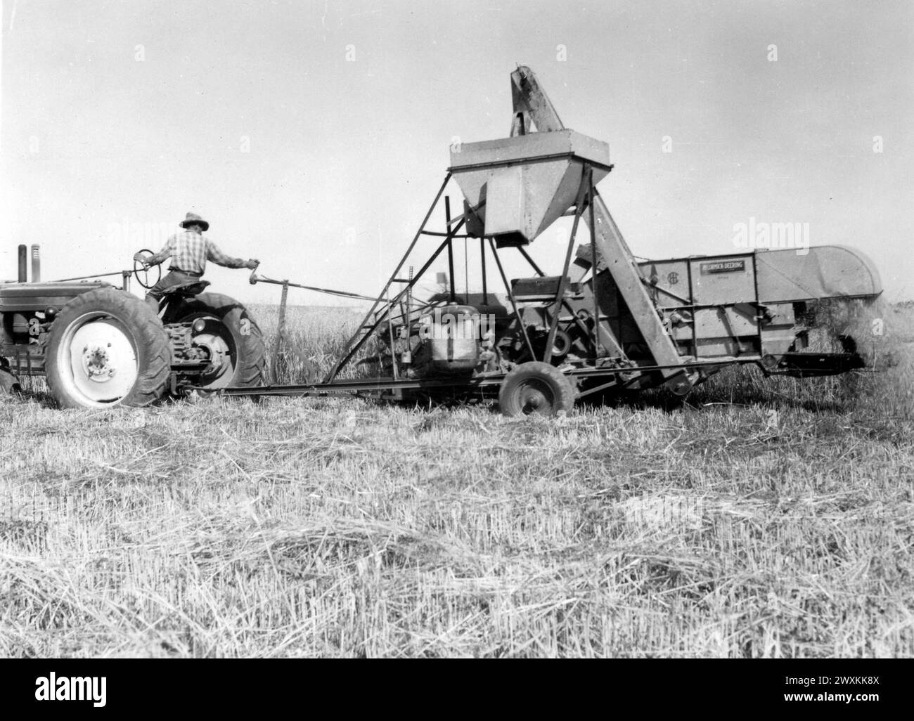 Wyoming farming Black and White Stock Photos & Images - Alamy