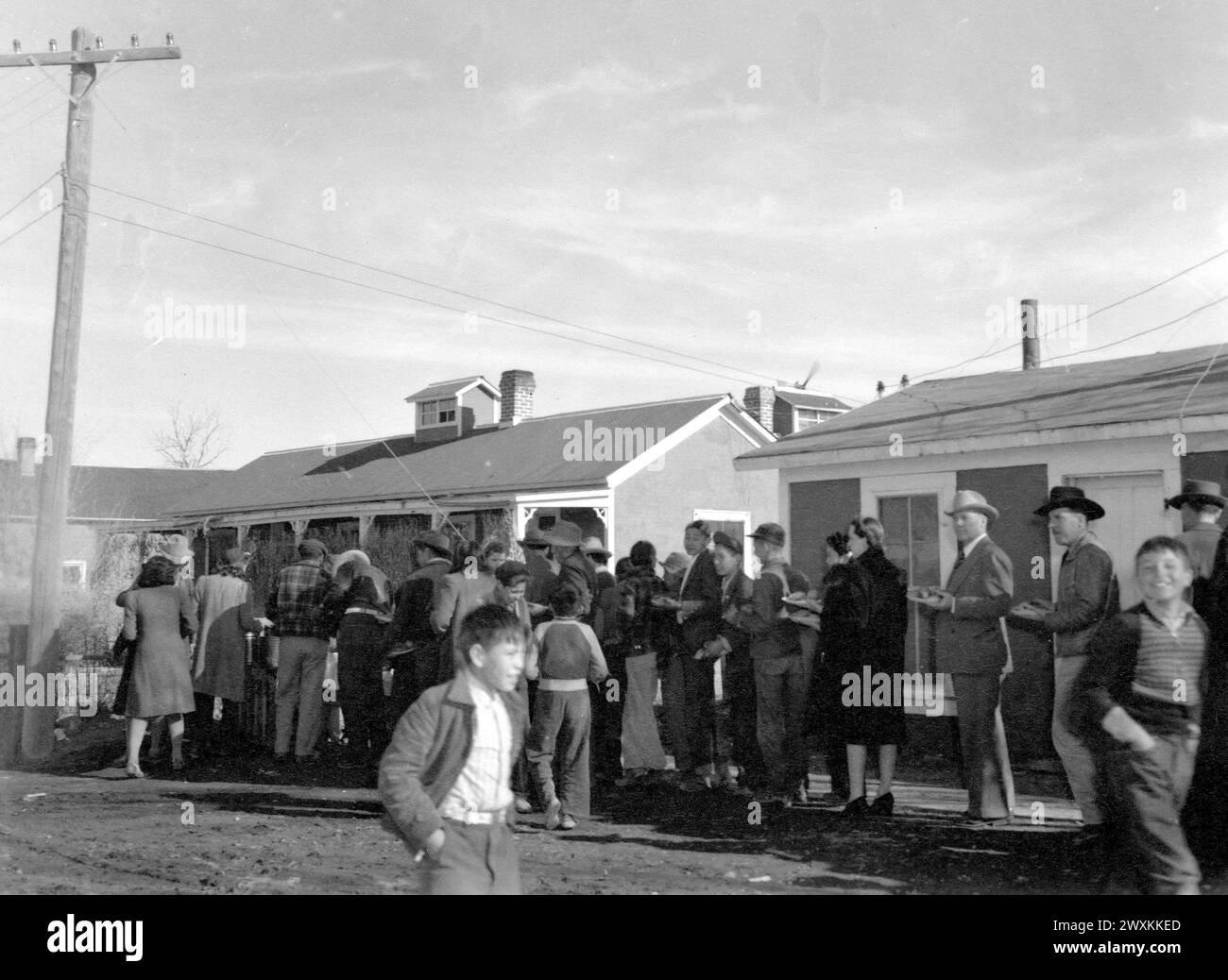 Indian queue Black and White Stock Photos & Images - Alamy