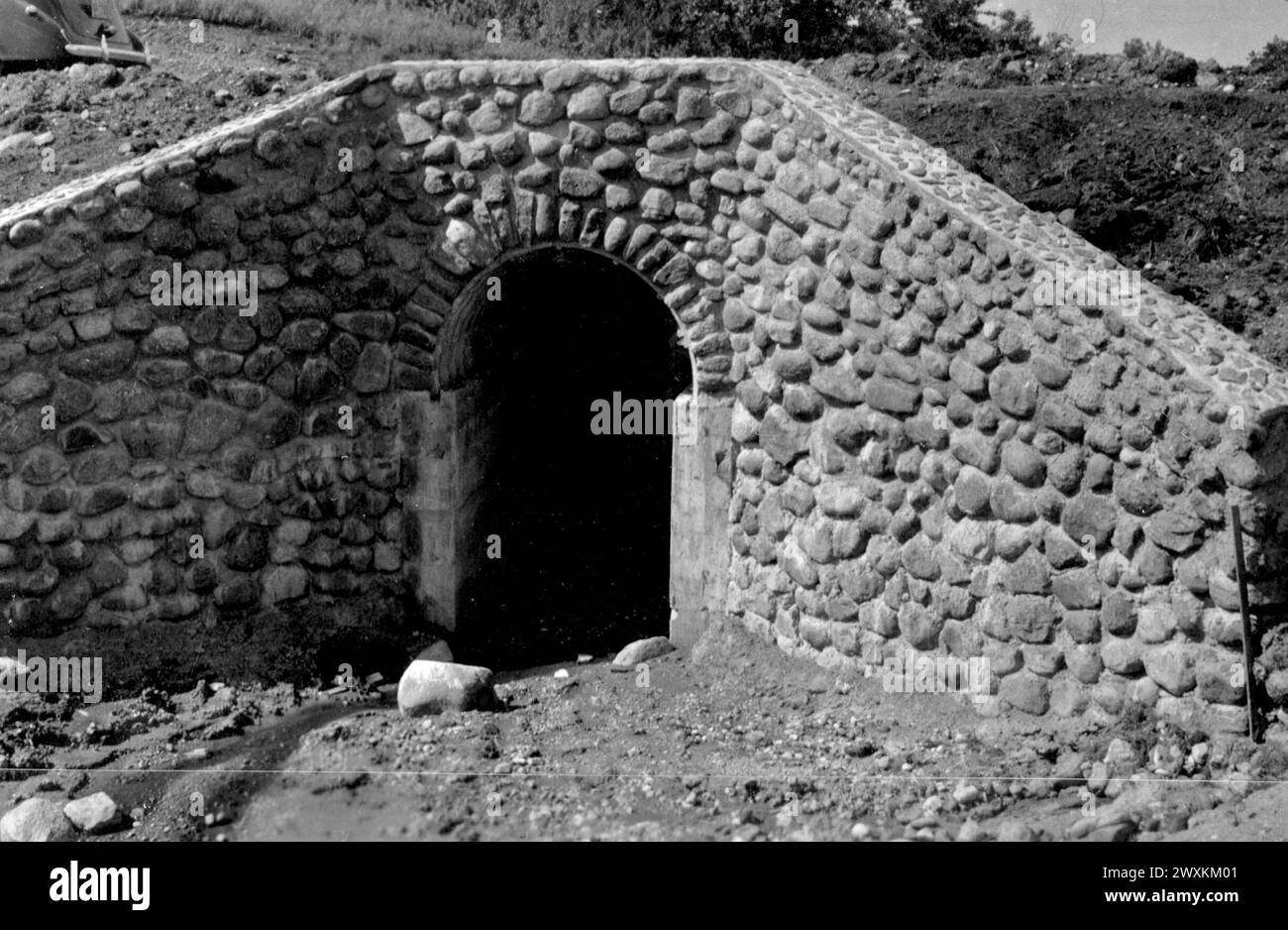 Cattle Pass on a Truck Trail on the Sisseton-Wahpeton Oyate of the Lake ...