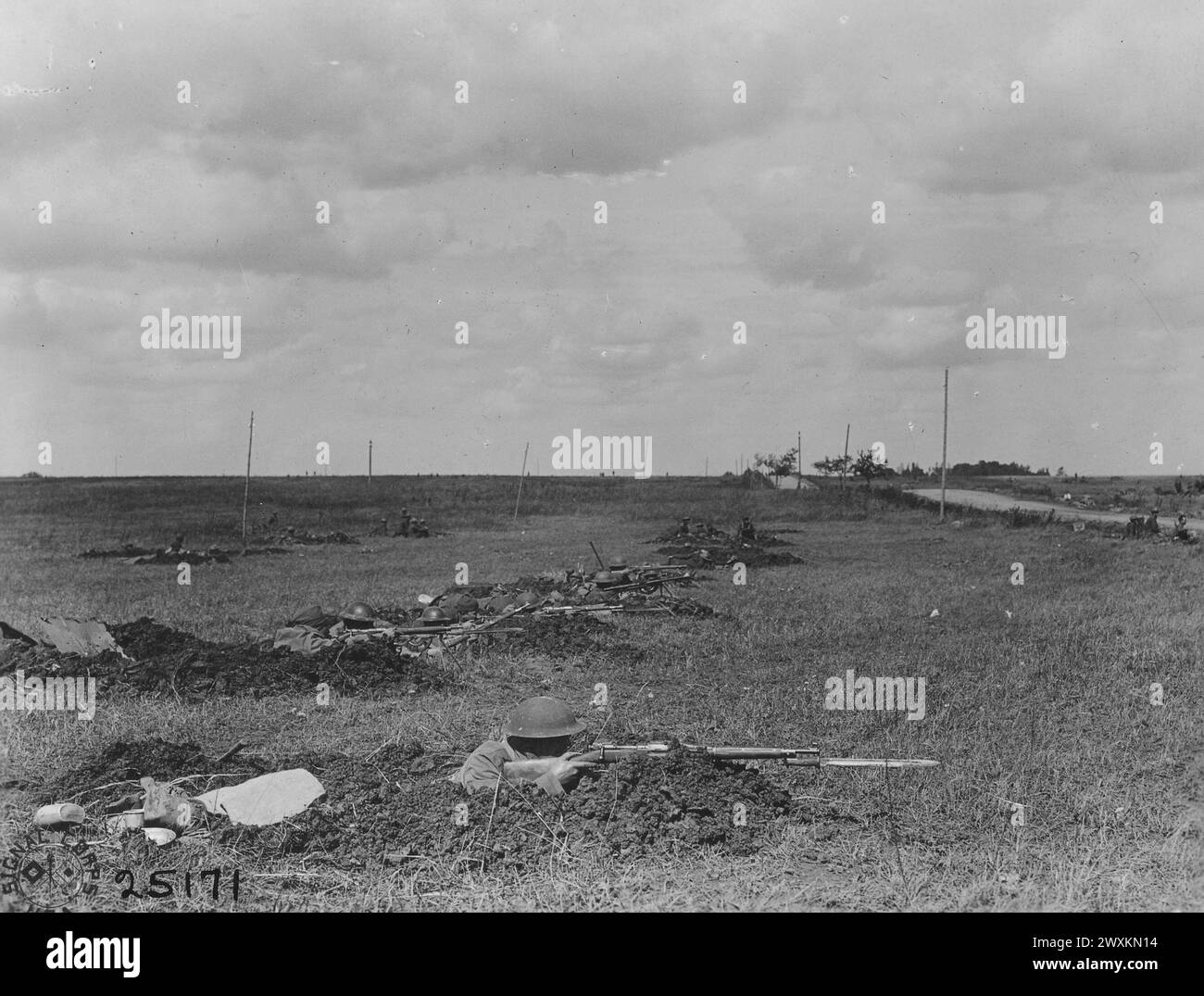 World War I photos: Soldiers of the 167th regiment, infantry, forming ...