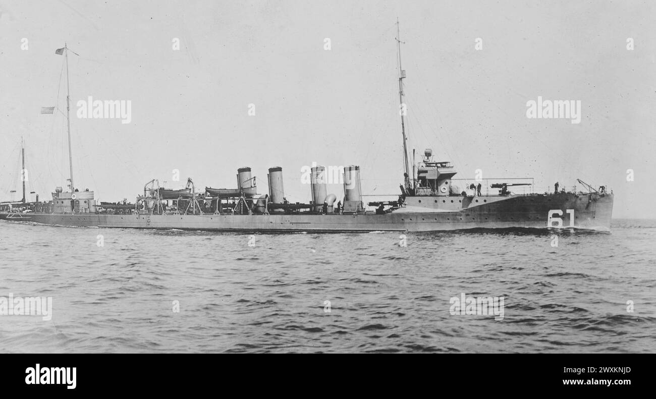 U s s jacob jones hi-res stock photography and images - Alamy