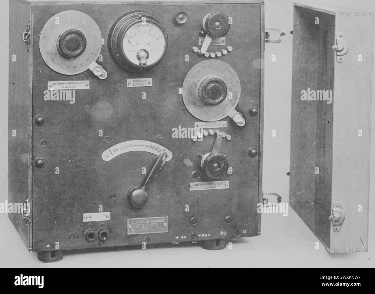 Archival airplane radio telephone hi-res stock photography and images ...