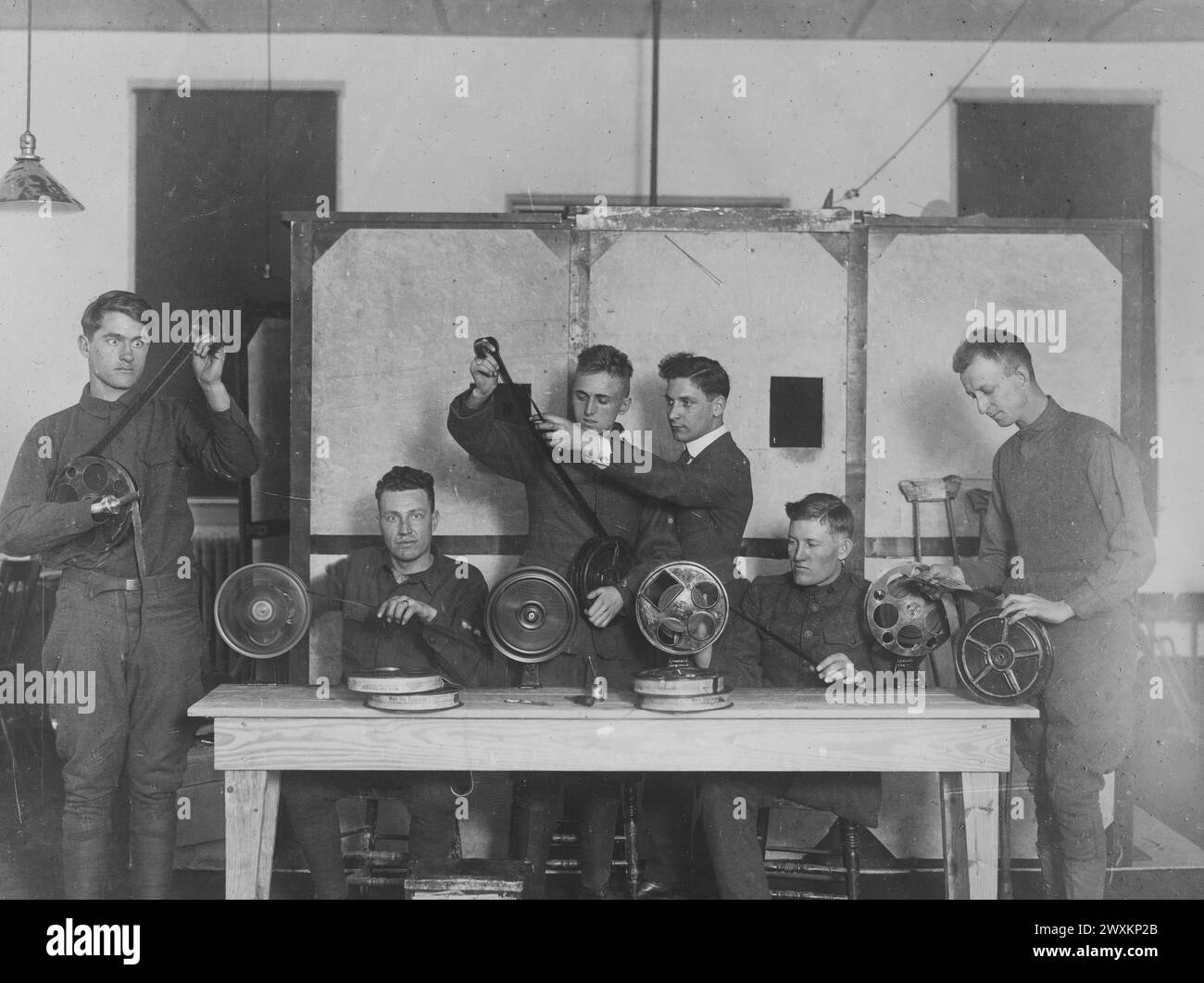 Reconstruction Schools at Walter Reed Hospital; Patients at Walter Reed ...