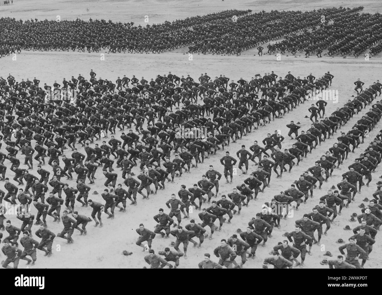 28th Division, Camp Hancock, Augusta, Georgia. 10,000 Infantrymen going ...