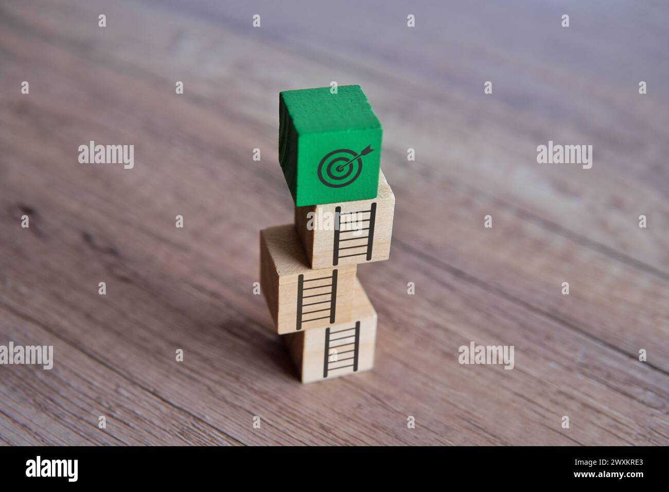 Aim make steps to success hi-res stock photography and images - Alamy