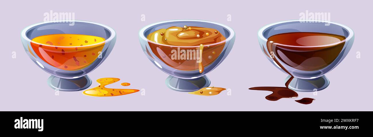 Soy sauce splatter Stock Vector Images - Alamy