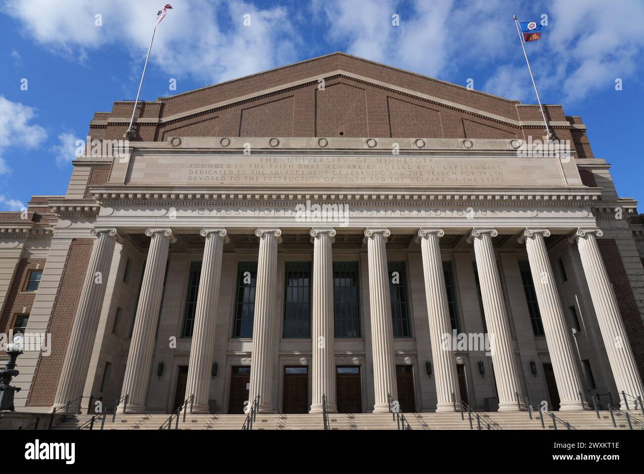 Northrop memorial auditorium hi-res stock photography and images - Alamy