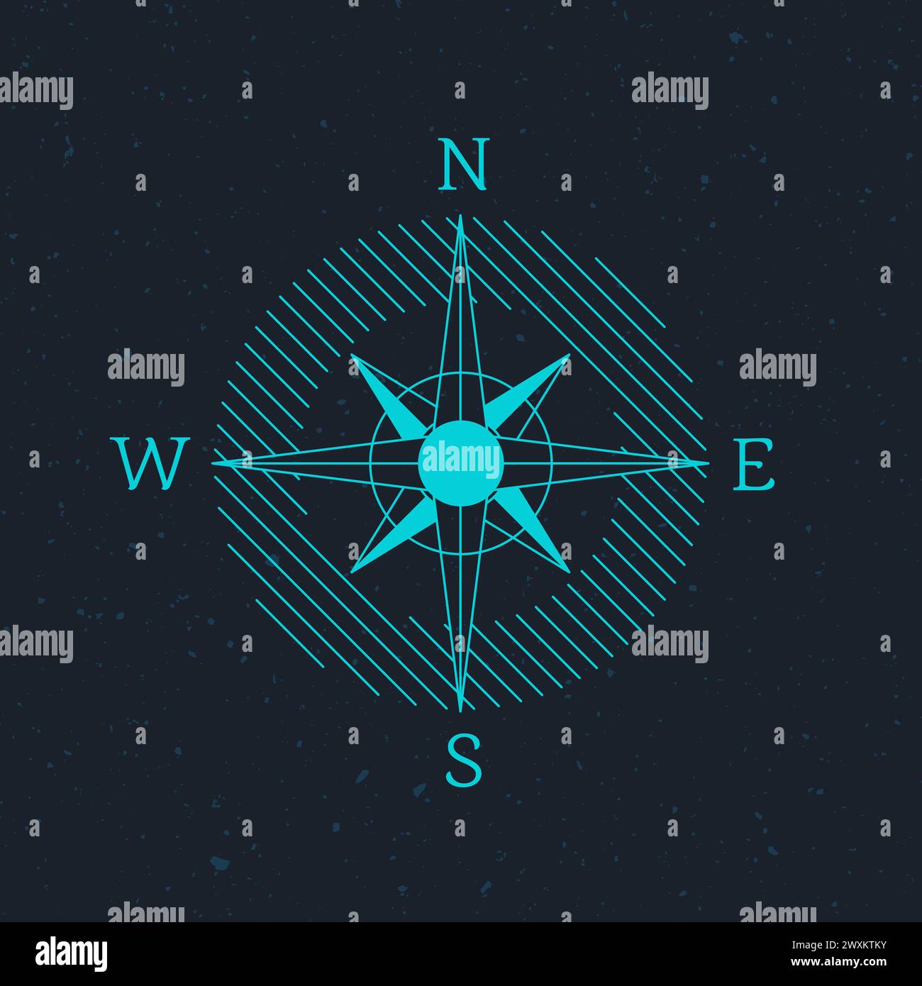 Wind dial map hi-res stock photography and images - Alamy