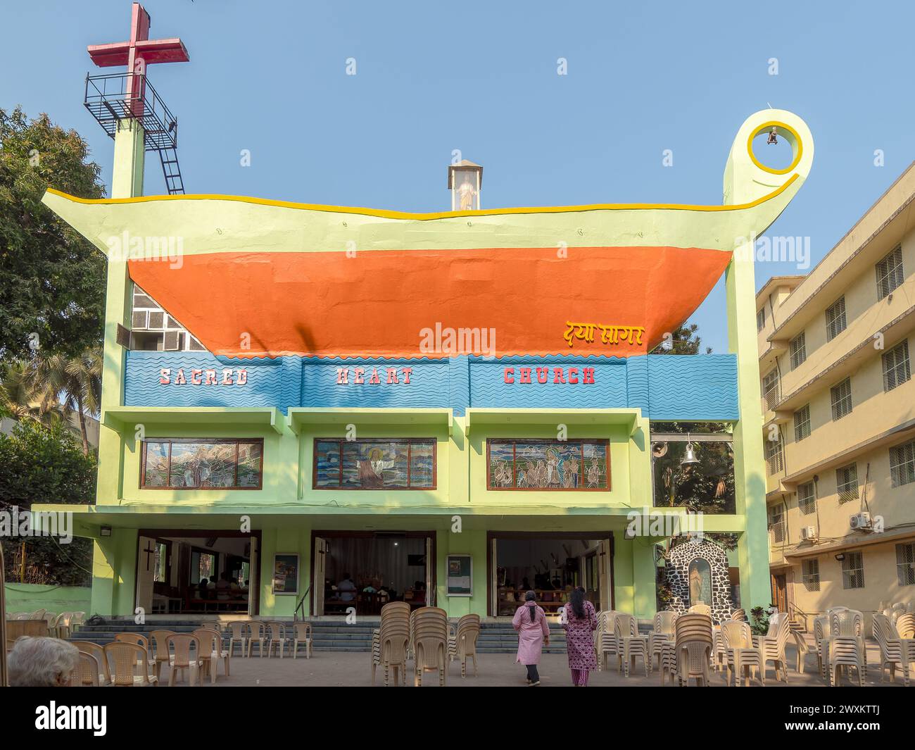 03 31 2024 Daya Sagar is a Sacred Heart Church, Worli Bus Depot, 30 ...