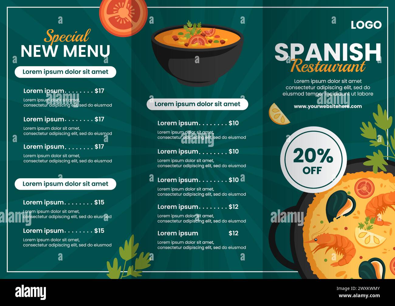 Spanish Menu Project