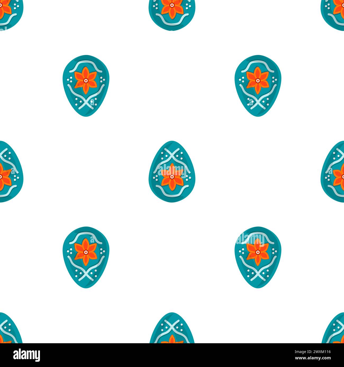 Many easter paper eggs Stock Vector Images - Alamy