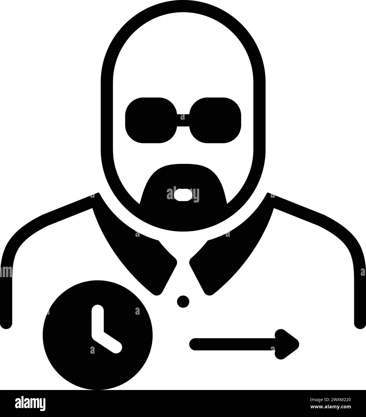 Icon for ageing, average Stock Vector Image & Art - Alamy