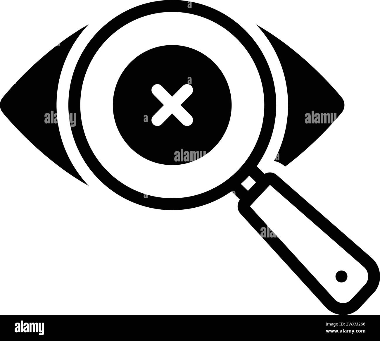 Icon for vision loss, vision Stock Vector Image & Art - Alamy