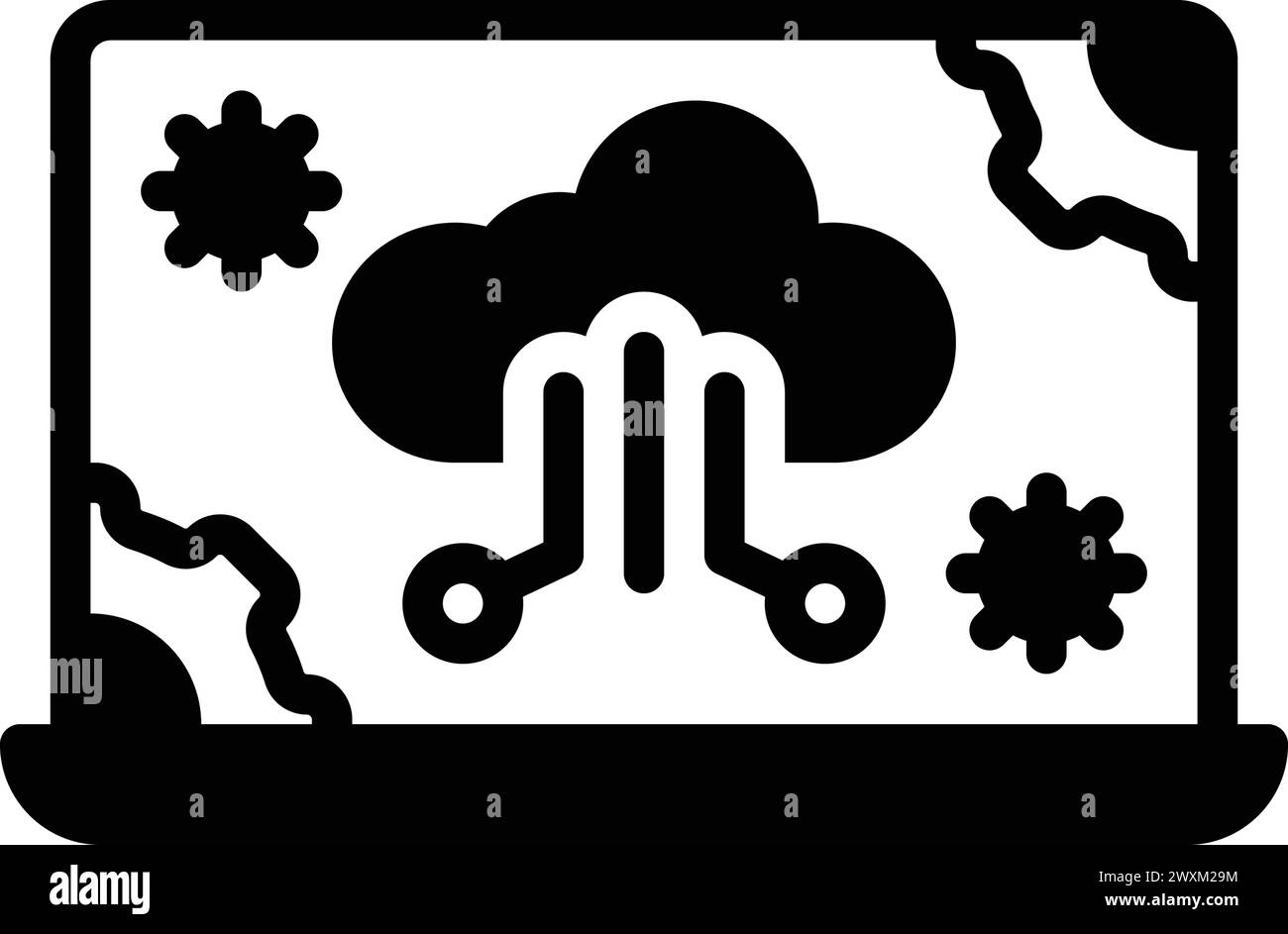 Icon for cloud computing, cloud Stock Vector Image & Art - Alamy