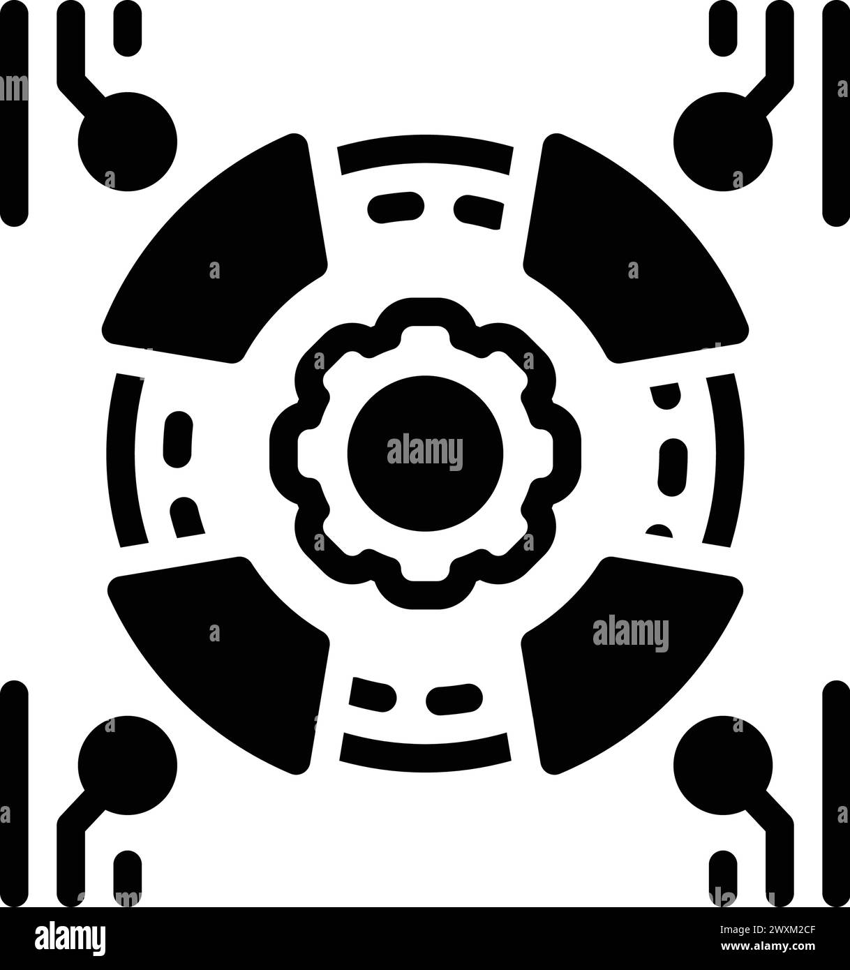 Icon for automation, automatism Stock Vector Image & Art - Alamy