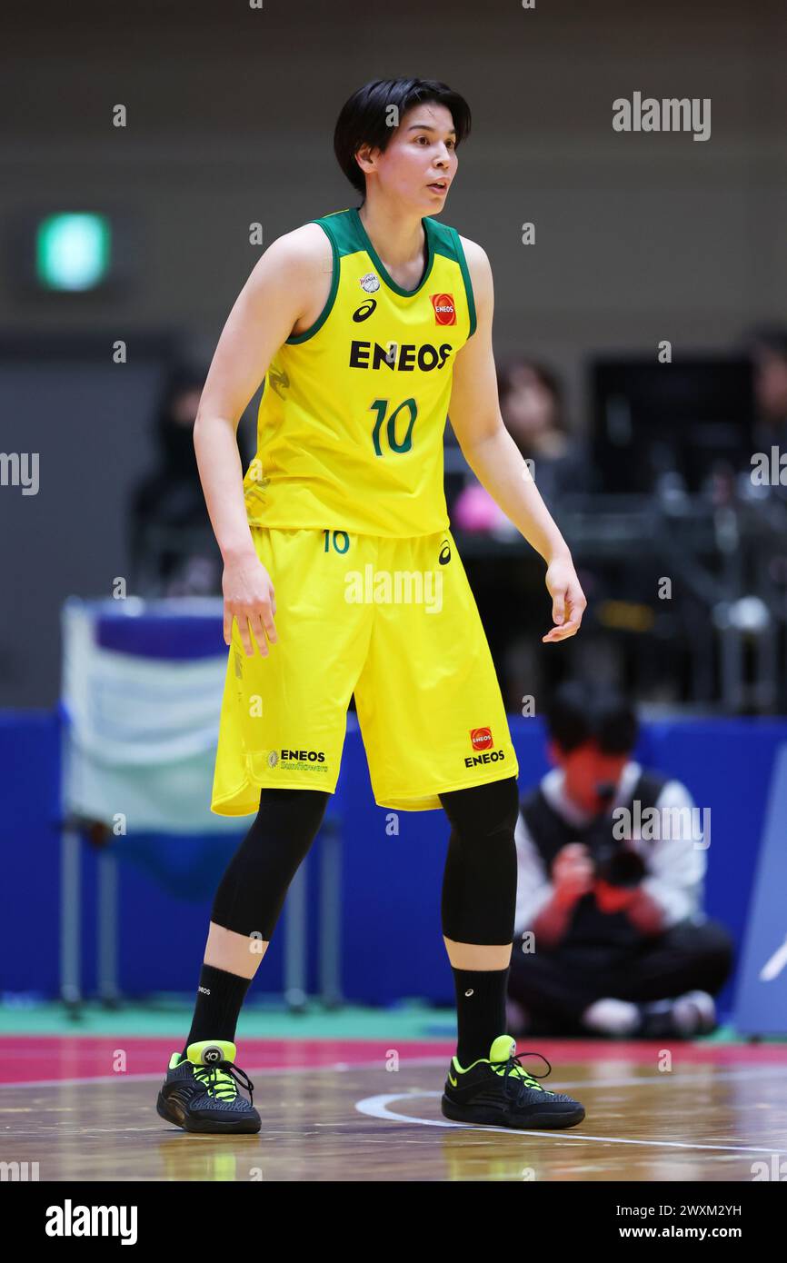 Takasaki Arena, Gunma, Japan. 31st Mar, 2024. Ramu Tokashiki (Sunflowers), MARCH 31, 2024 ...