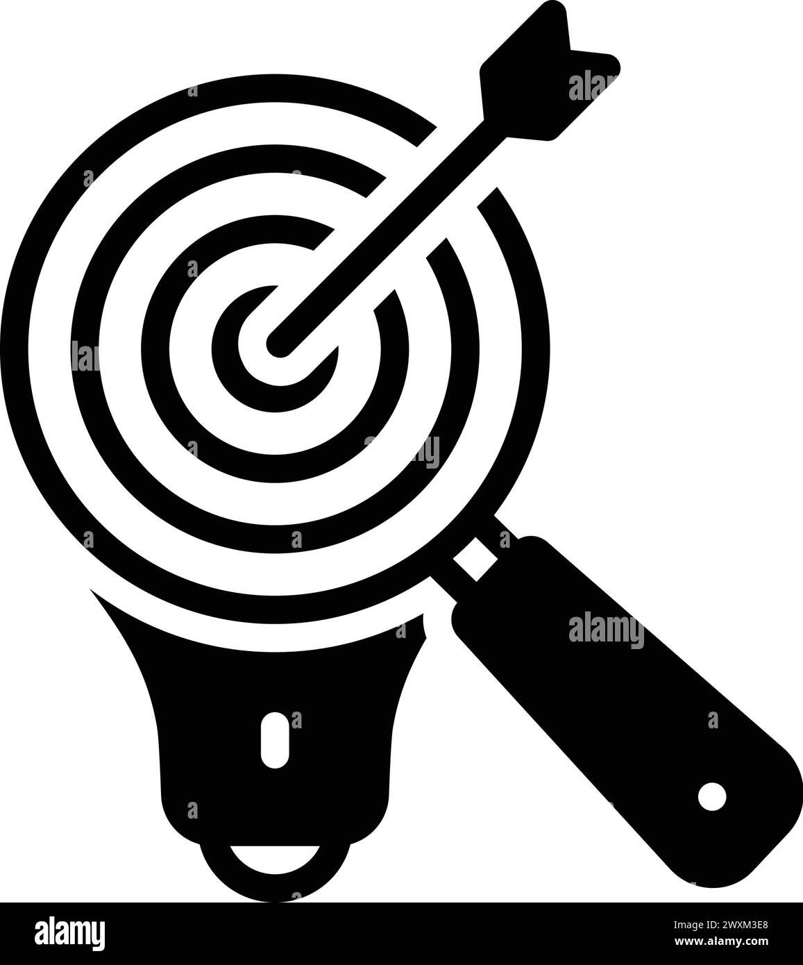 Target idea Stock Vector Images - Alamy