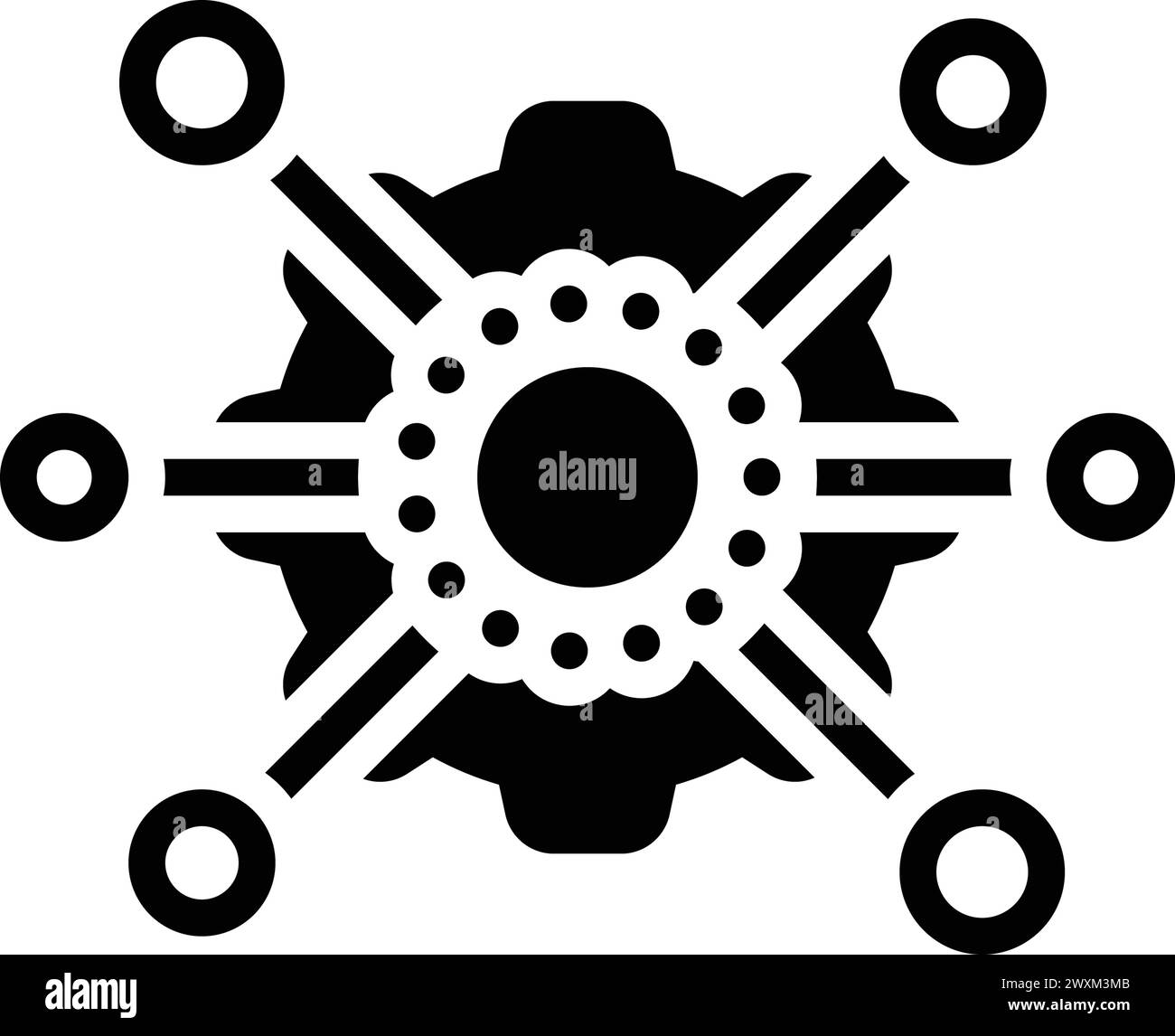 Hub logo Black and White Stock Photos & Images - Alamy