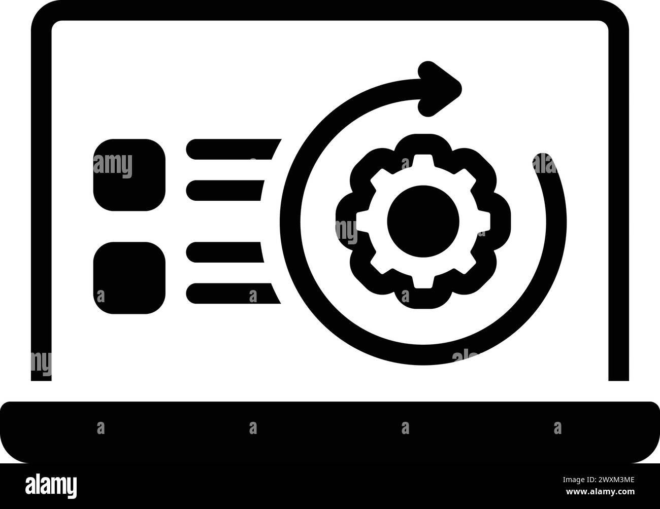 Icon for configuration, setting Stock Vector Image & Art - Alamy