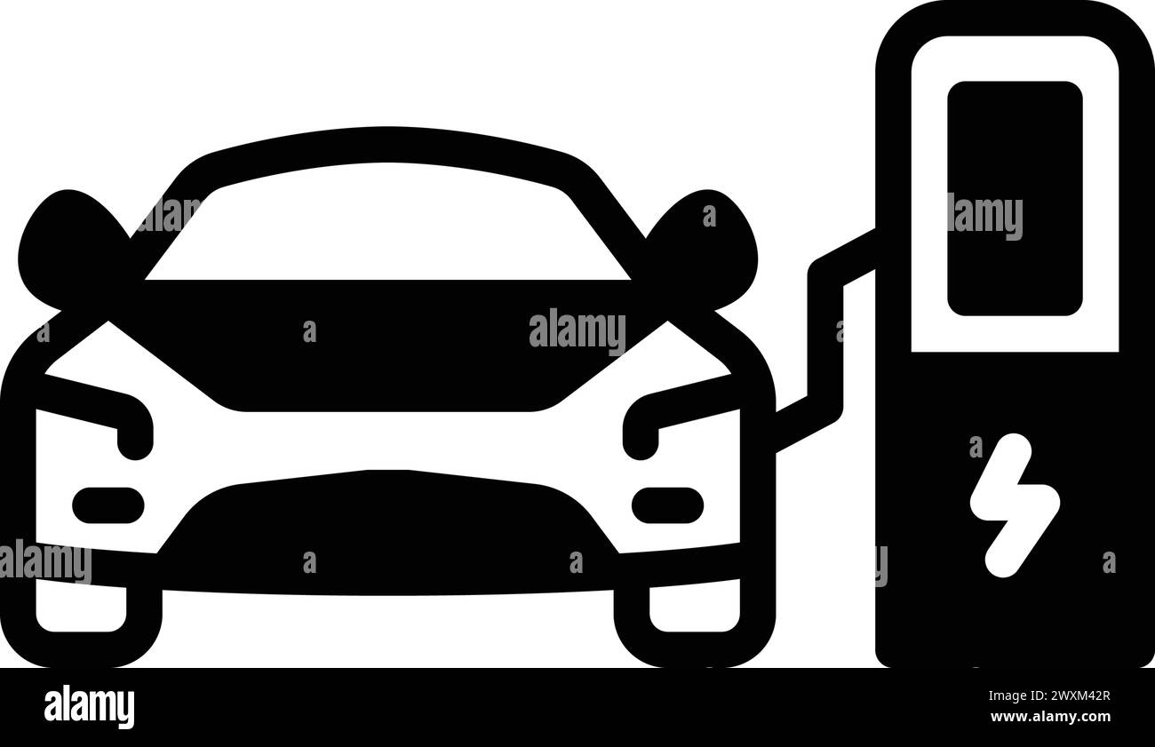 Icon for electric car, electric Stock Vector Image & Art - Alamy