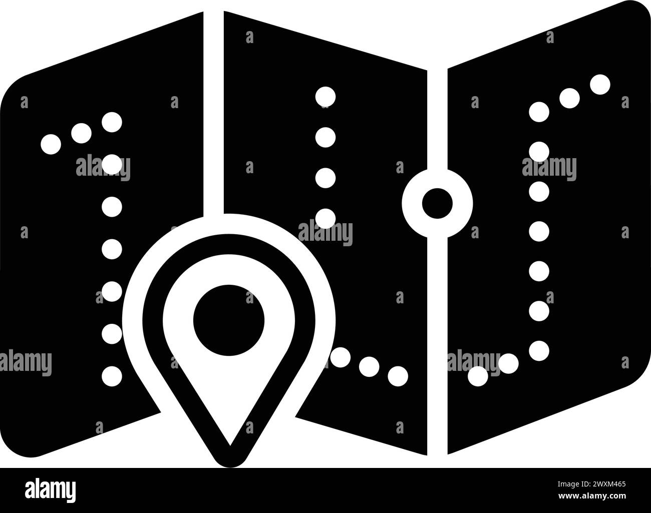 Icon for map, location Stock Vector Image & Art - Alamy