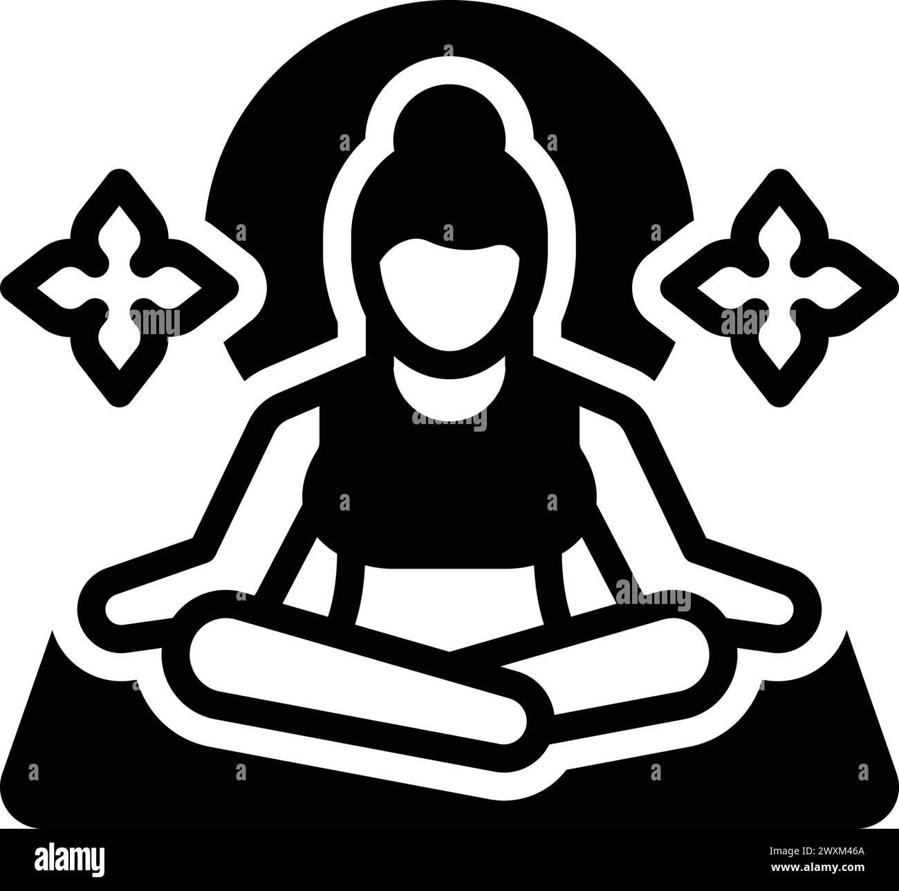 Peaceful repose Stock Vector Images - Alamy