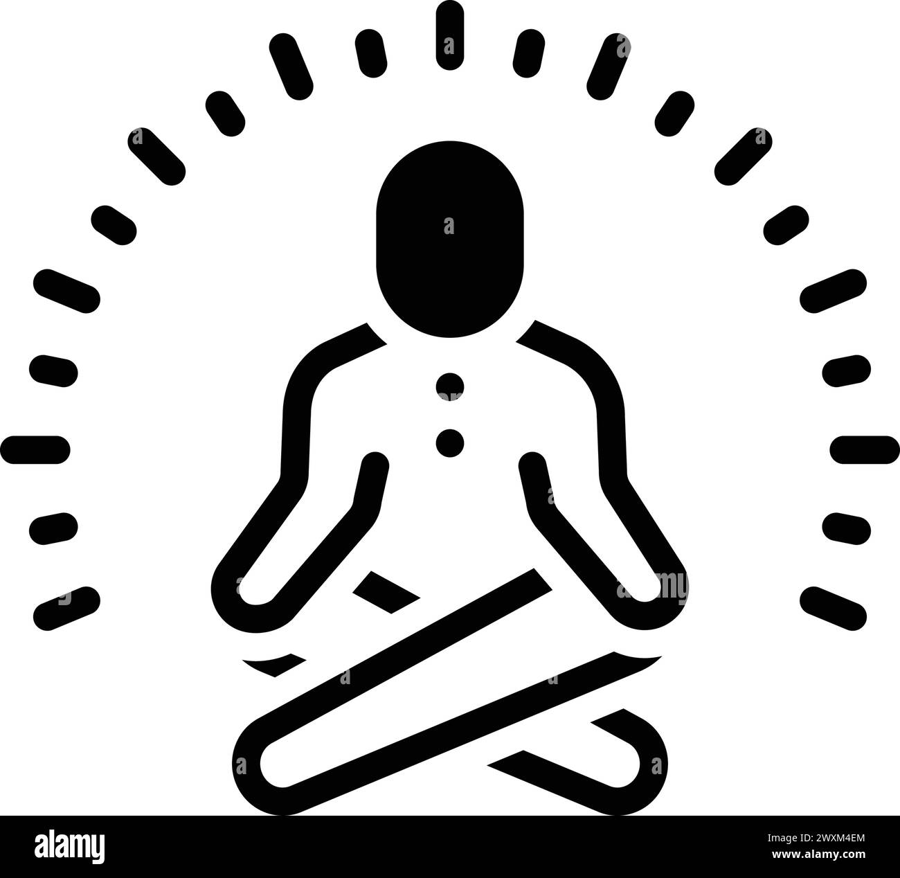 Icon for mindfulness, reduce stress Stock Vector Image & Art - Alamy