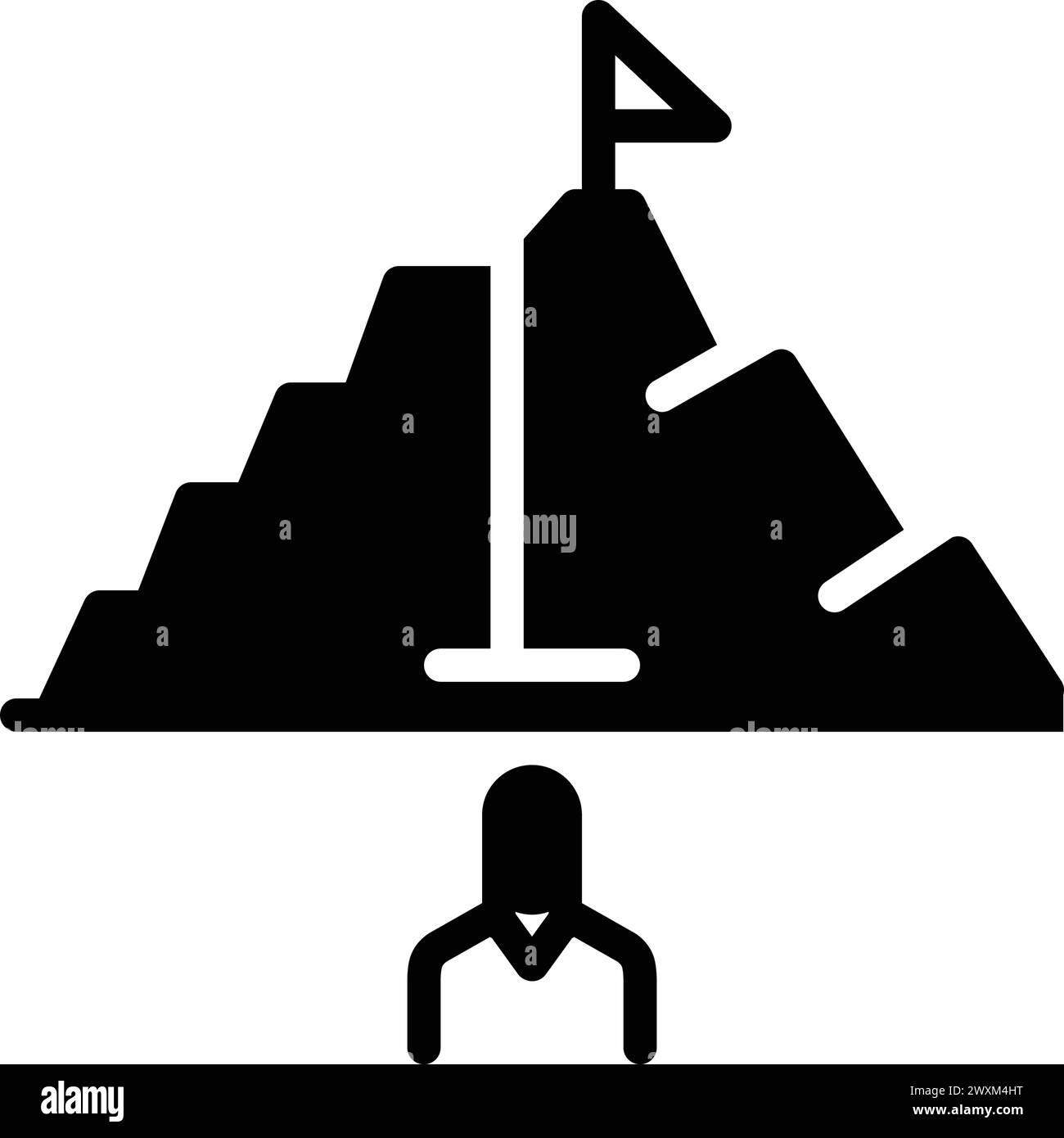 Icon for achievable goal, achievable Stock Vector Image & Art - Alamy