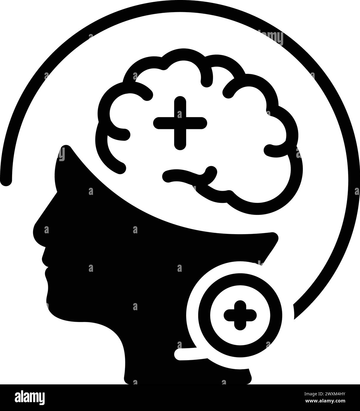 Brain disorder mental health Black and White Stock Photos & Images - Alamy