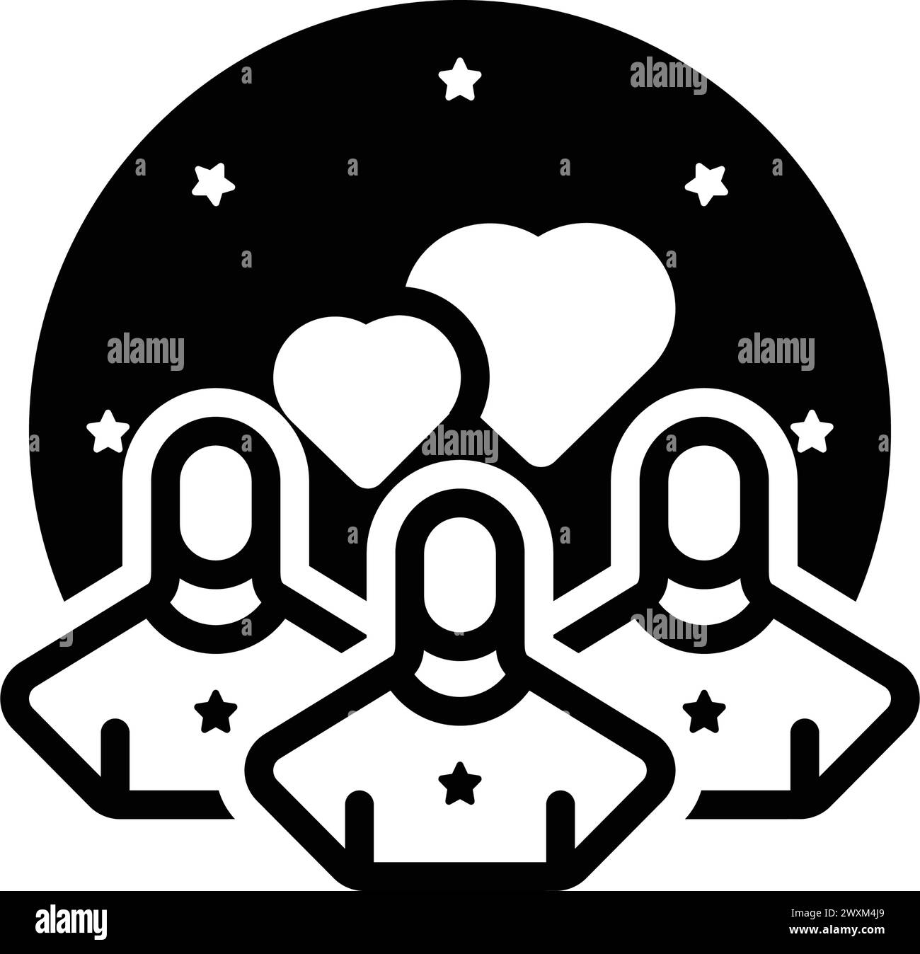 Icon for inclusion, relationship Stock Vector Image & Art - Alamy