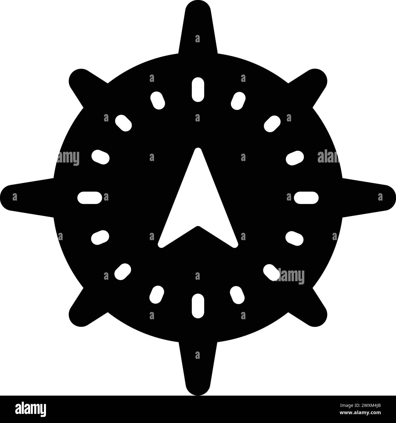 Icon for navigation, compass Stock Vector Image & Art - Alamy