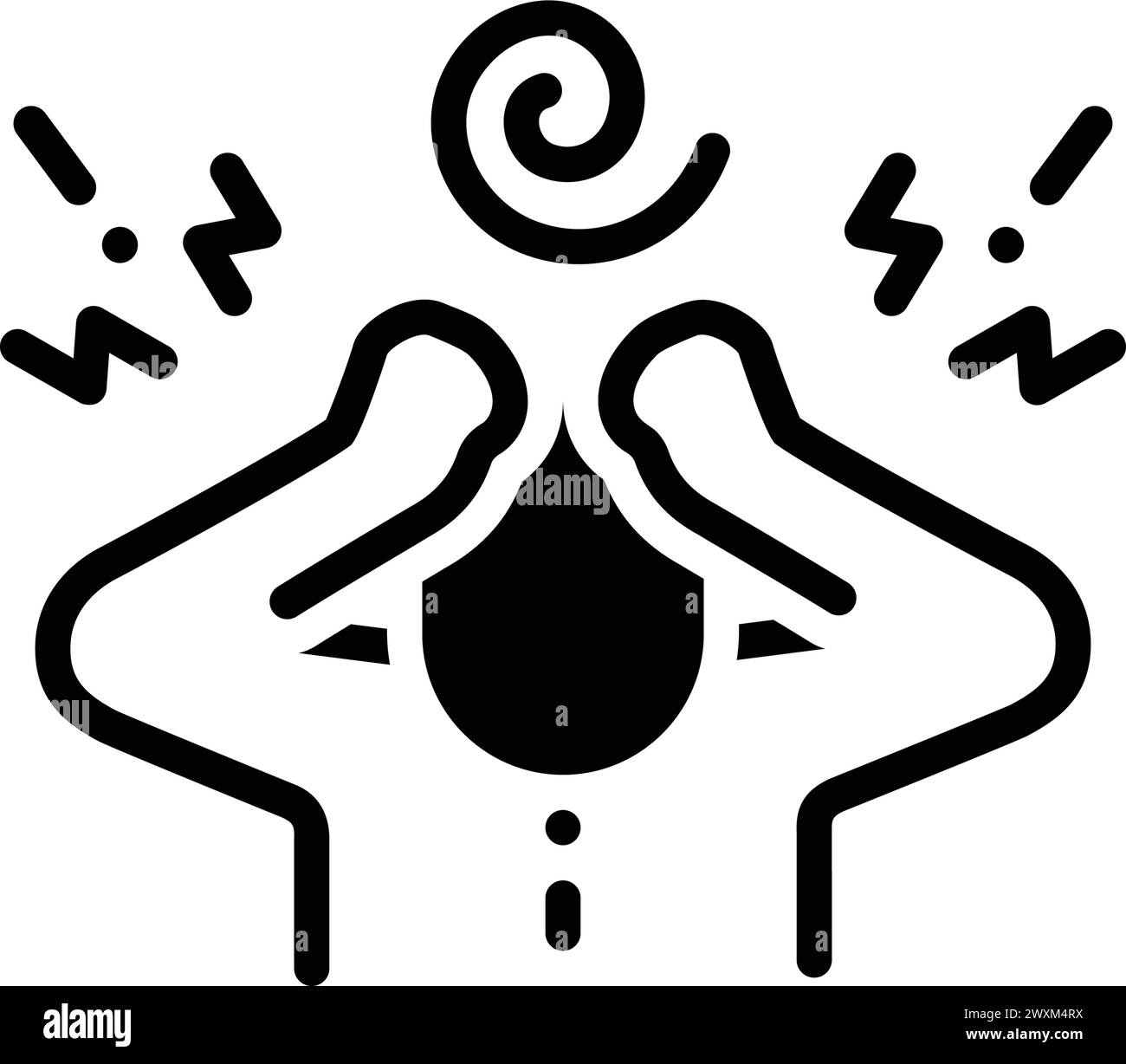 Tension anger Black and White Stock Photos & Images - Alamy