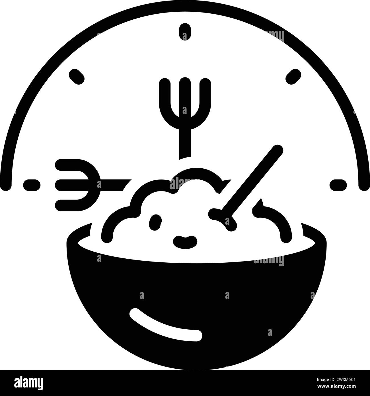 Icon for meal breaks, meal Stock Vector Image & Art - Alamy