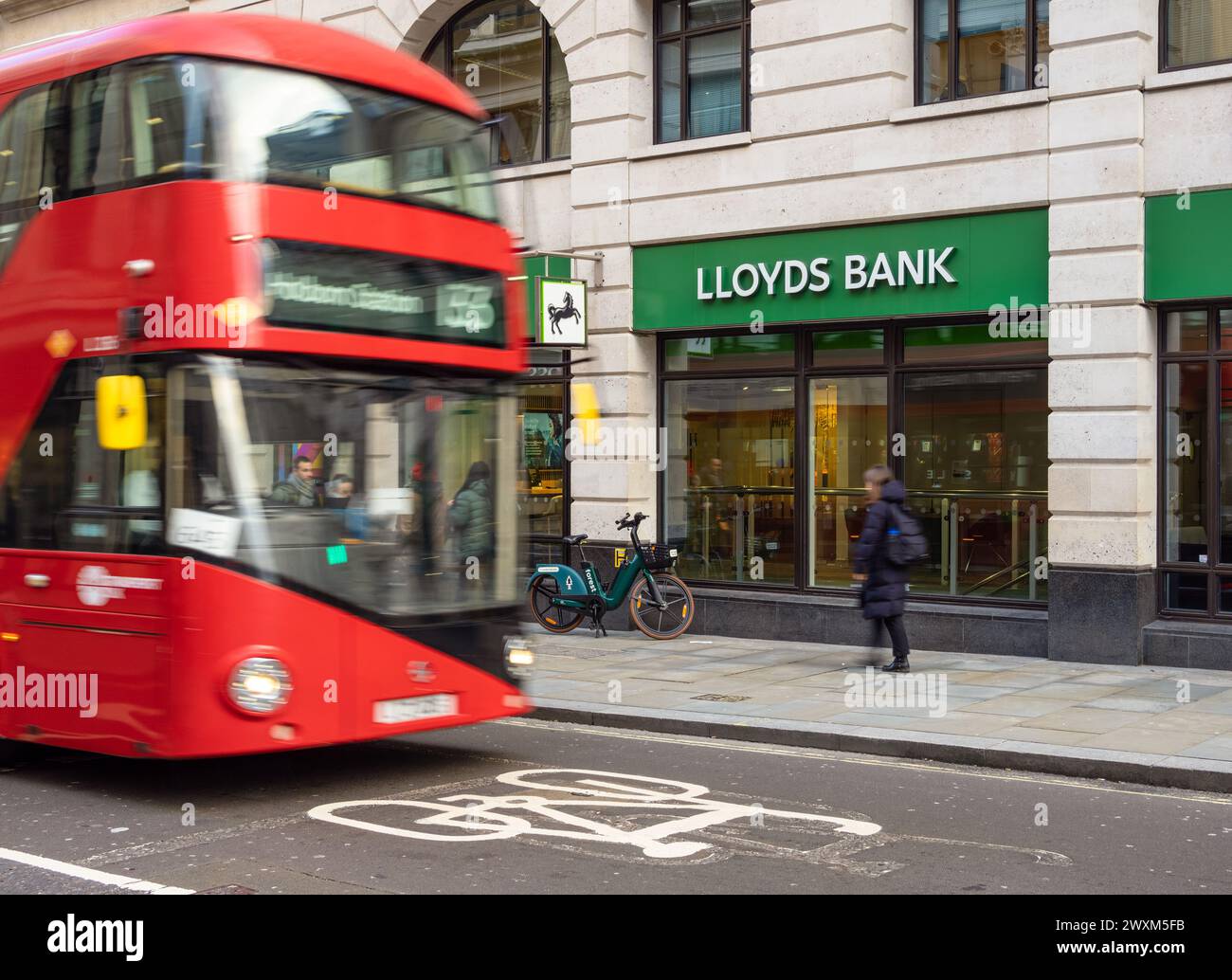 London, United Kingdom - February 26, 2024: Lloyds Bank is one of the ...