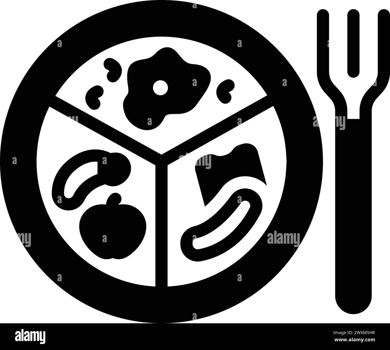 Icon for balanced diet, balance Stock Vector Image & Art - Alamy