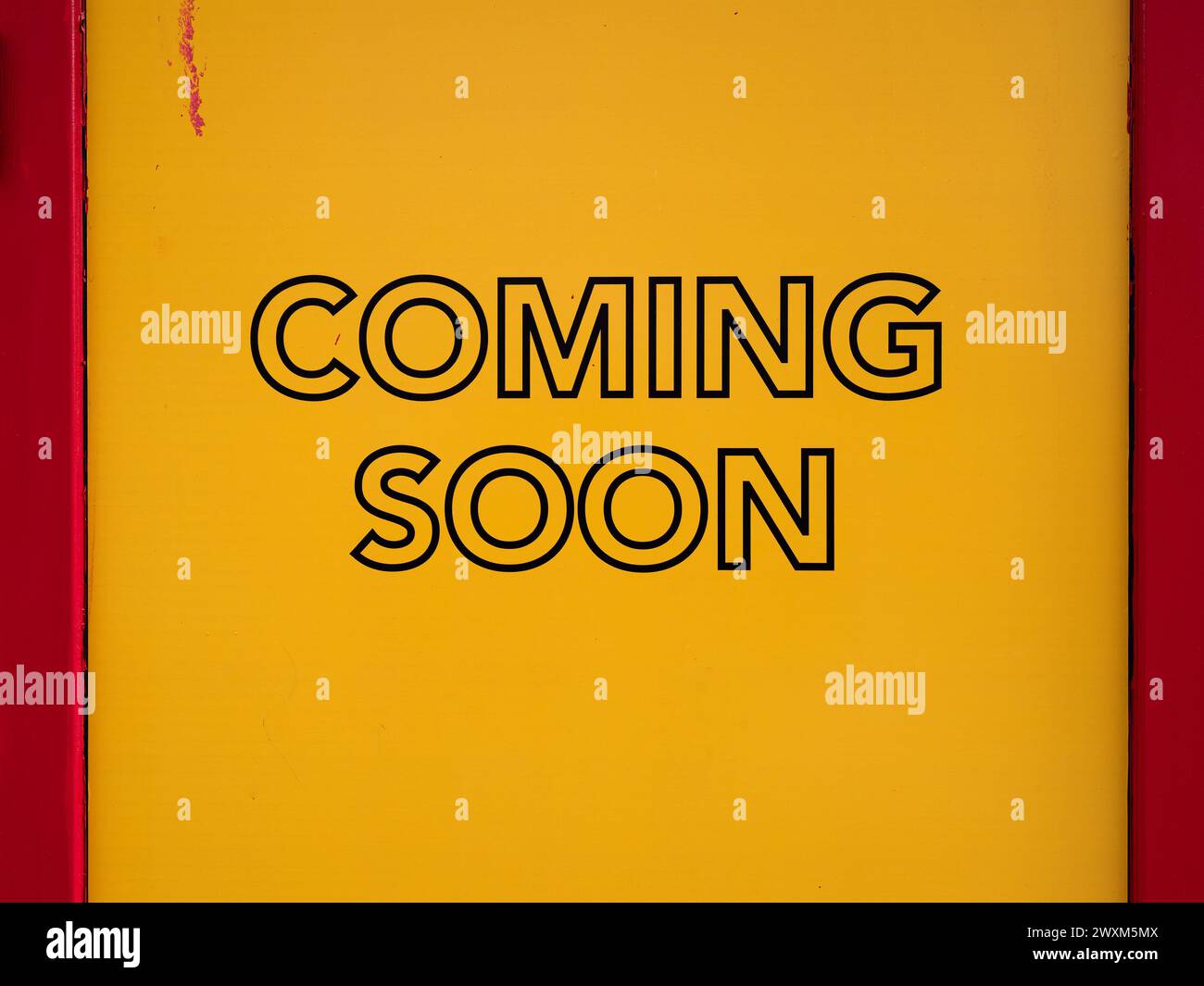 Opening soon banner hi-res stock photography and images - Alamy