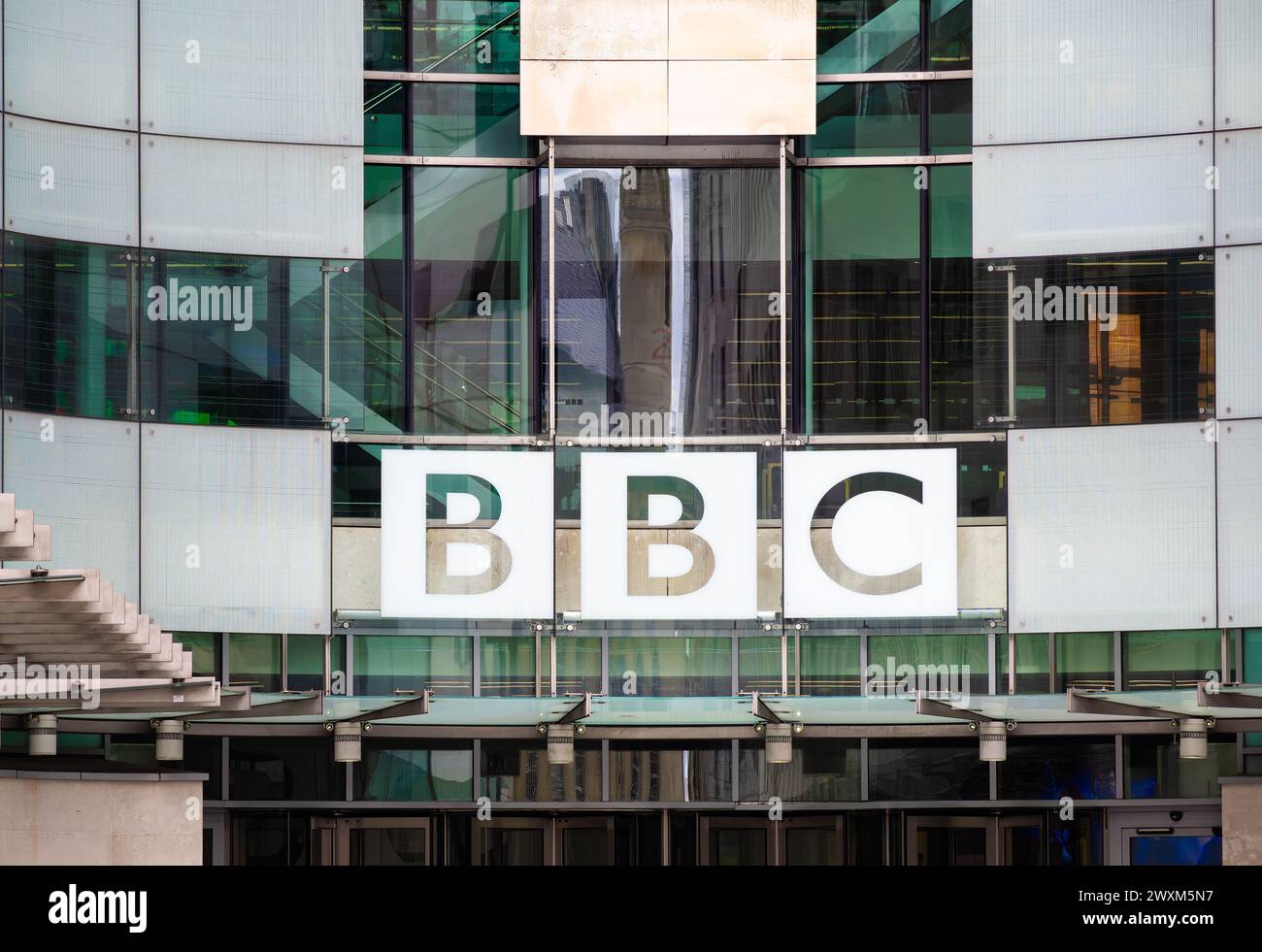 London, United Kingdom - February 26, 2024: The British Broadcasting ...