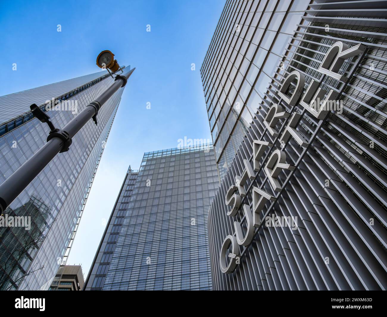 London, United Kingdom - February 26, 2024: Shard Quarter is home to ...