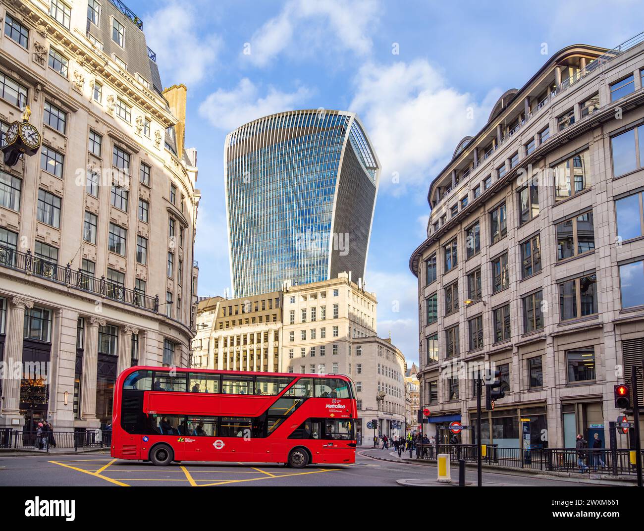 London, United Kingdom - February 26, 2024: 20 Fenchurch Street is a ...