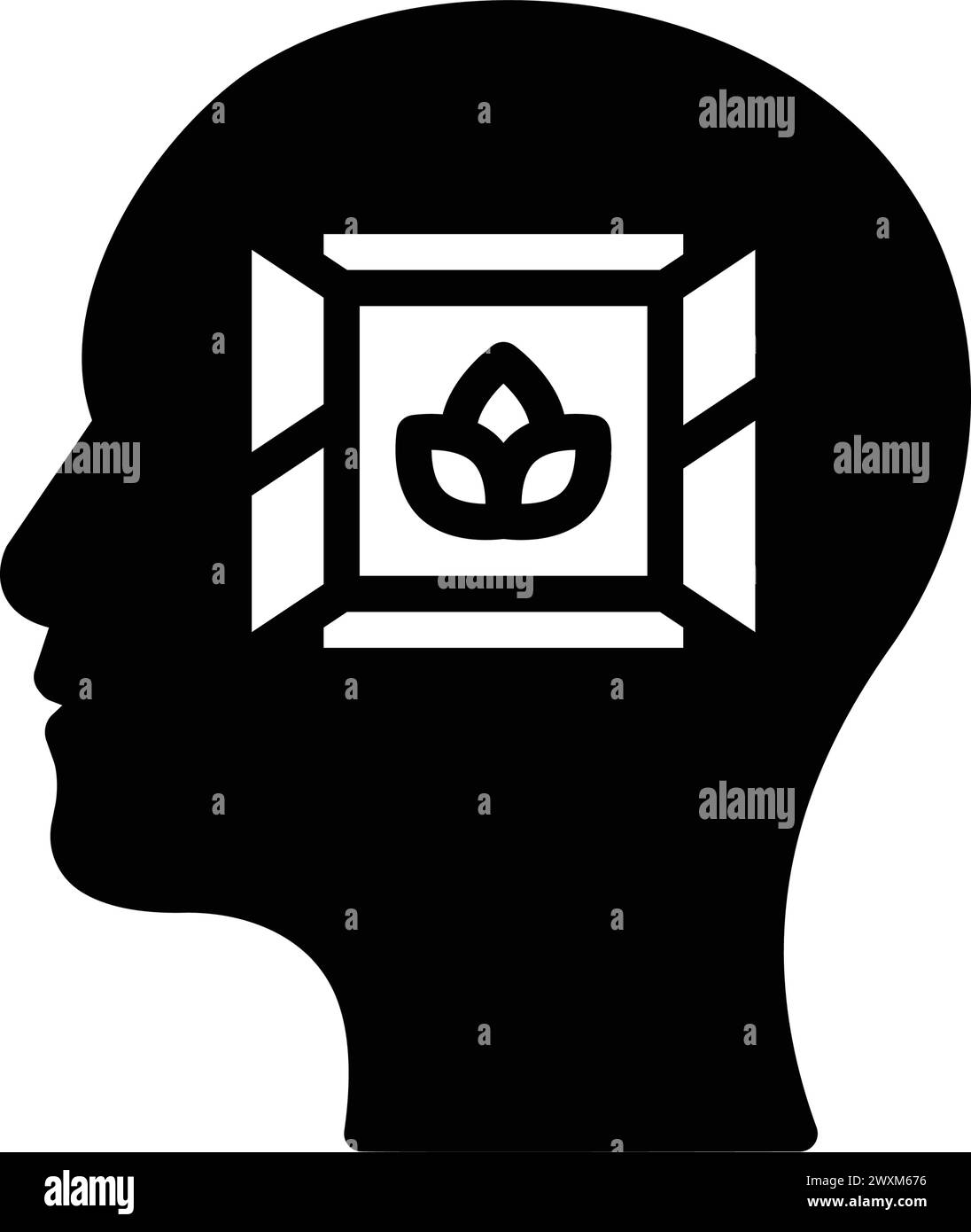 Concentration mindfulness Stock Vector Images - Alamy