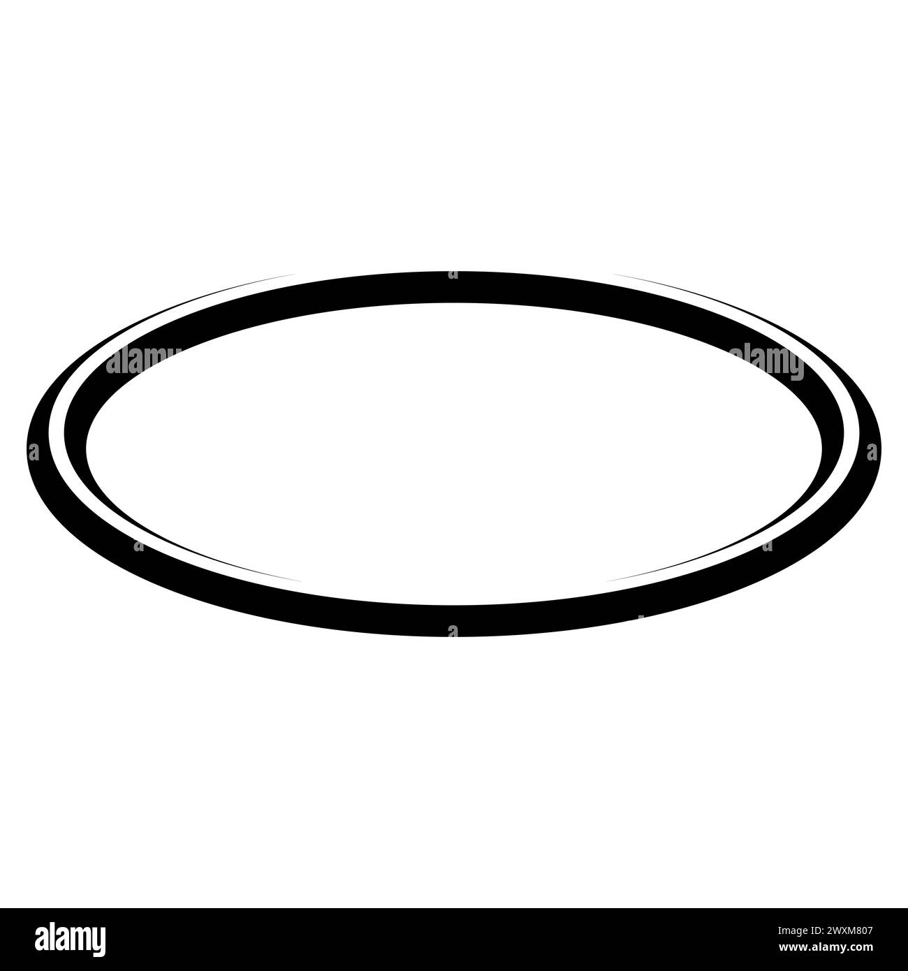 Oval checkmark, price tag with curved lines, doodles, underlined oval ...