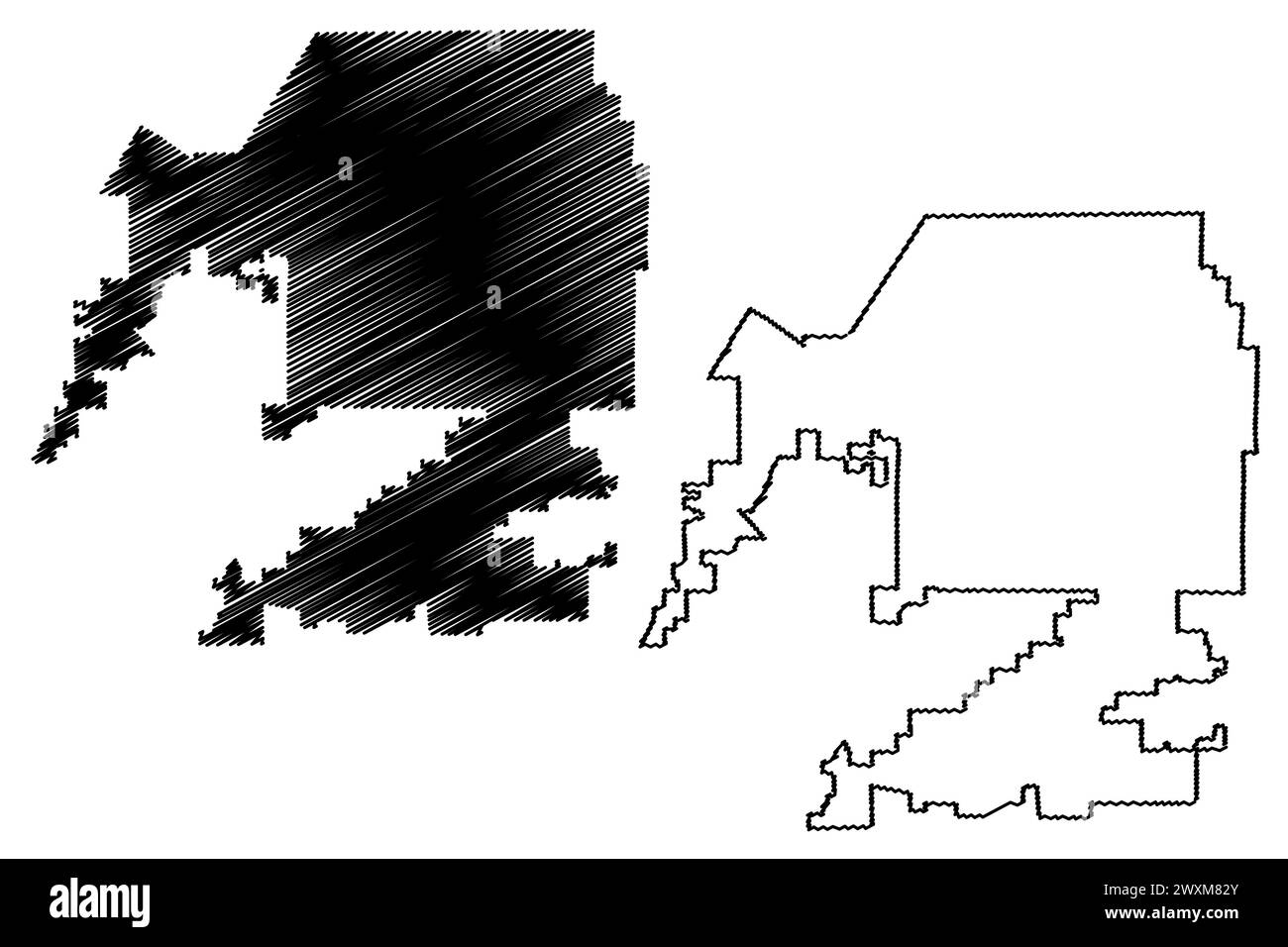 Hesperia map hi-res stock photography and images - Alamy