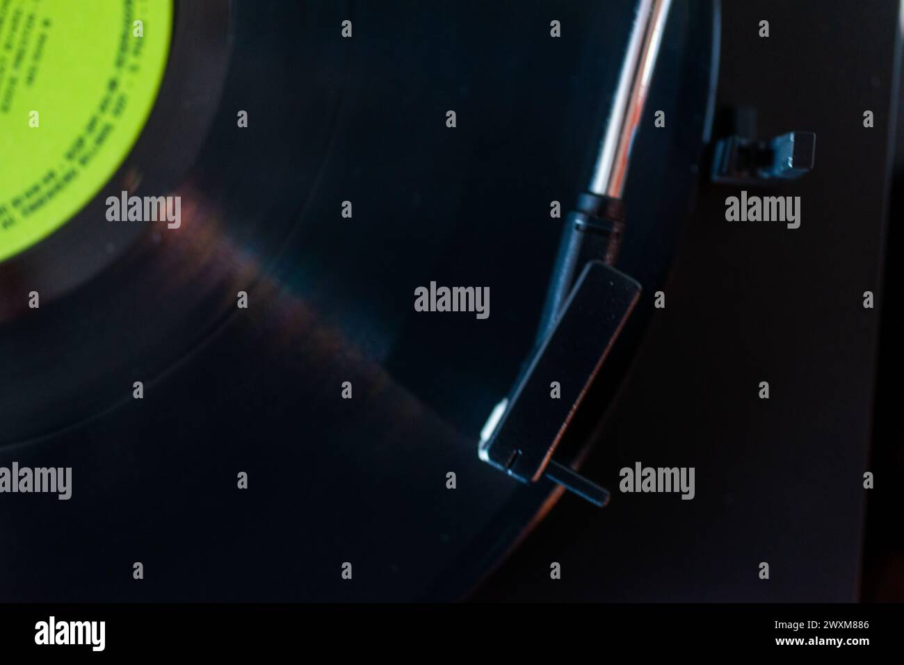 Record groove close up hi-res stock photography and images - Alamy