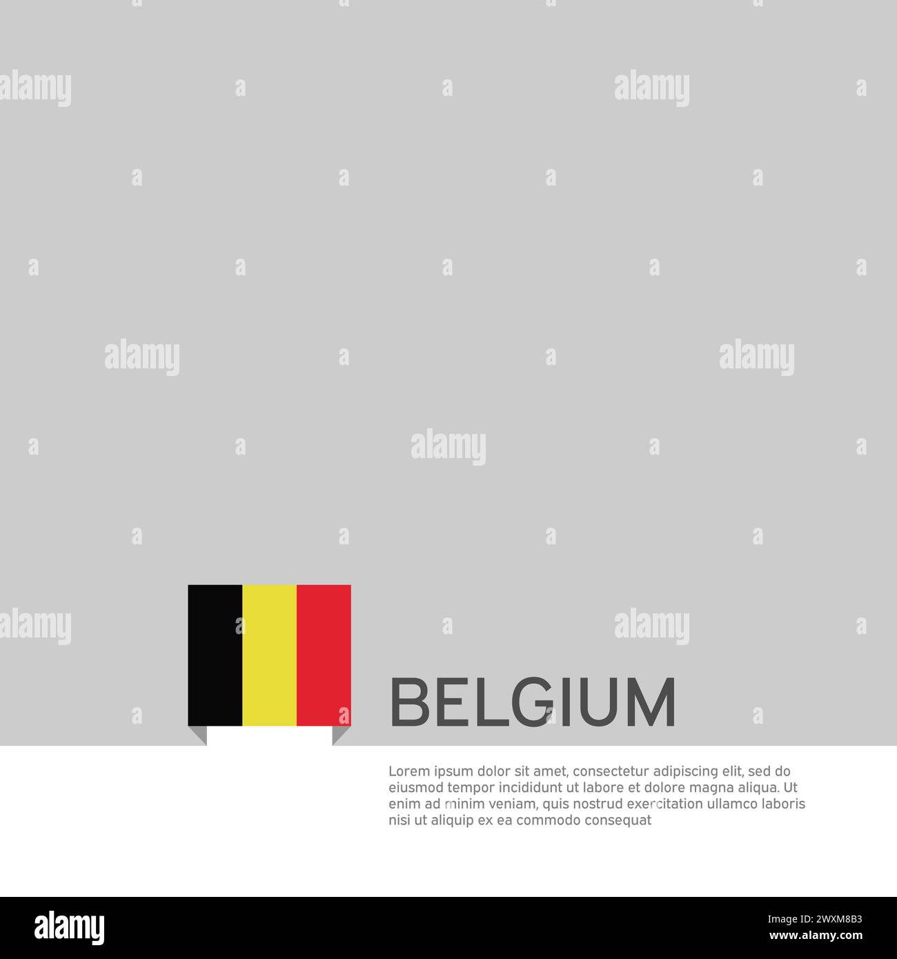 Belgium flag background. State patriotic belgian banner, cover ...